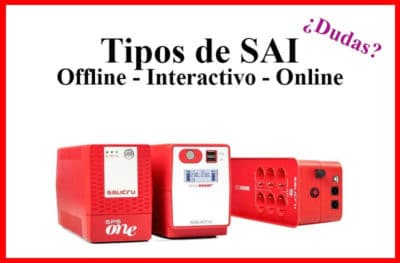 Tipos de SAI (Online, Interactivo y Offline) ¿Cual Compro? - Blog ...